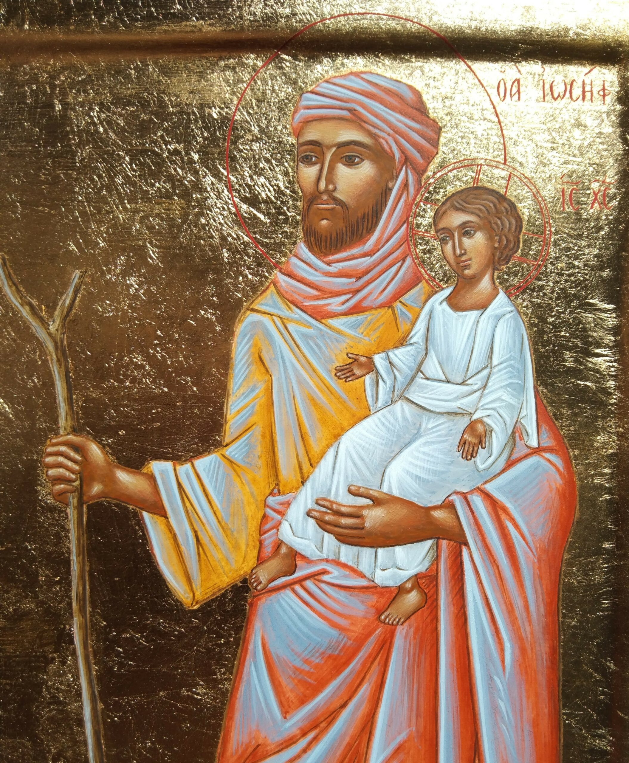 Saint Joseph - Icônes traditionnelles et Tempéras italiennes